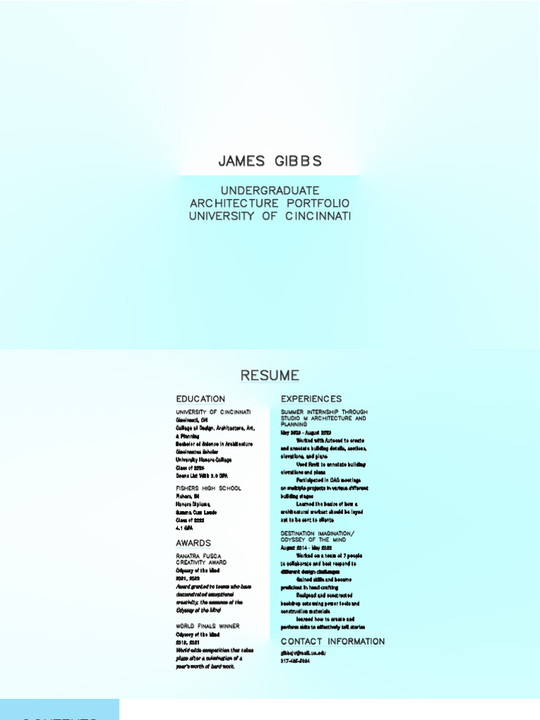 Gibbs James Portfolio 09292023 | PDF