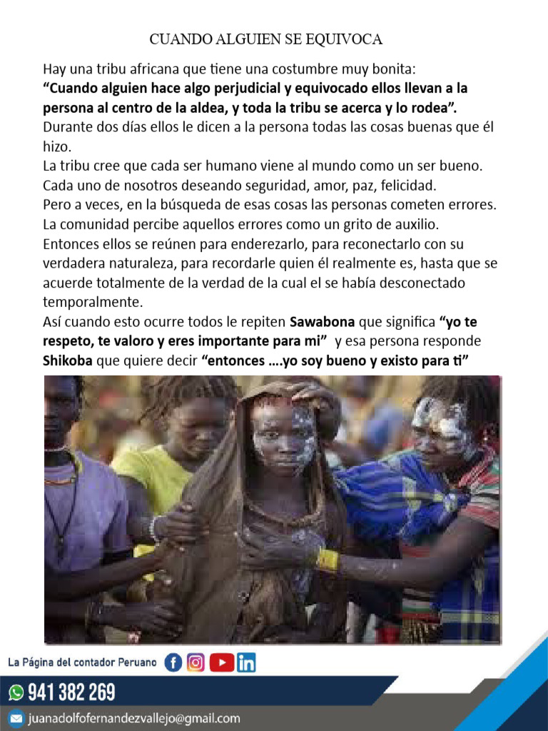 Cuando Alquien Se Equivoca | PDF