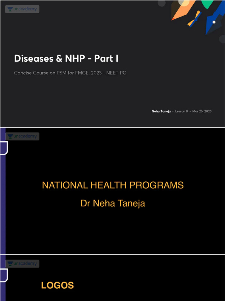 Diseases NHP - Part I No Anno 1694358879685 | PDF