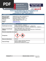 FISPQ Thinner Itaqua | PDF | Incêndios | Desperdício