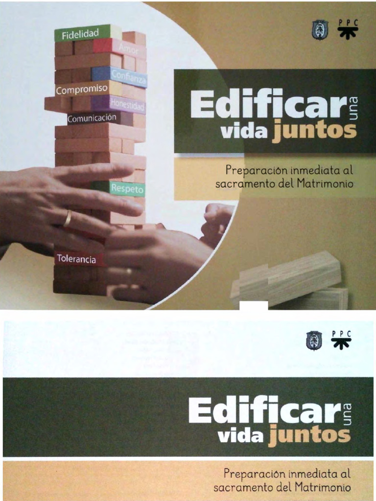 EDIFICAR UNA VIDA JUNTOS Preparación Inmediata Al Sacramento Del | PDF