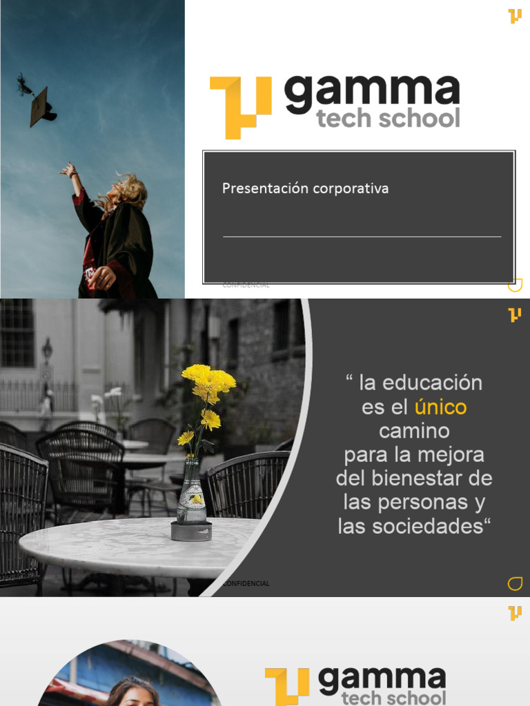 Presentación Gamma Tech School 2023 | PDF
