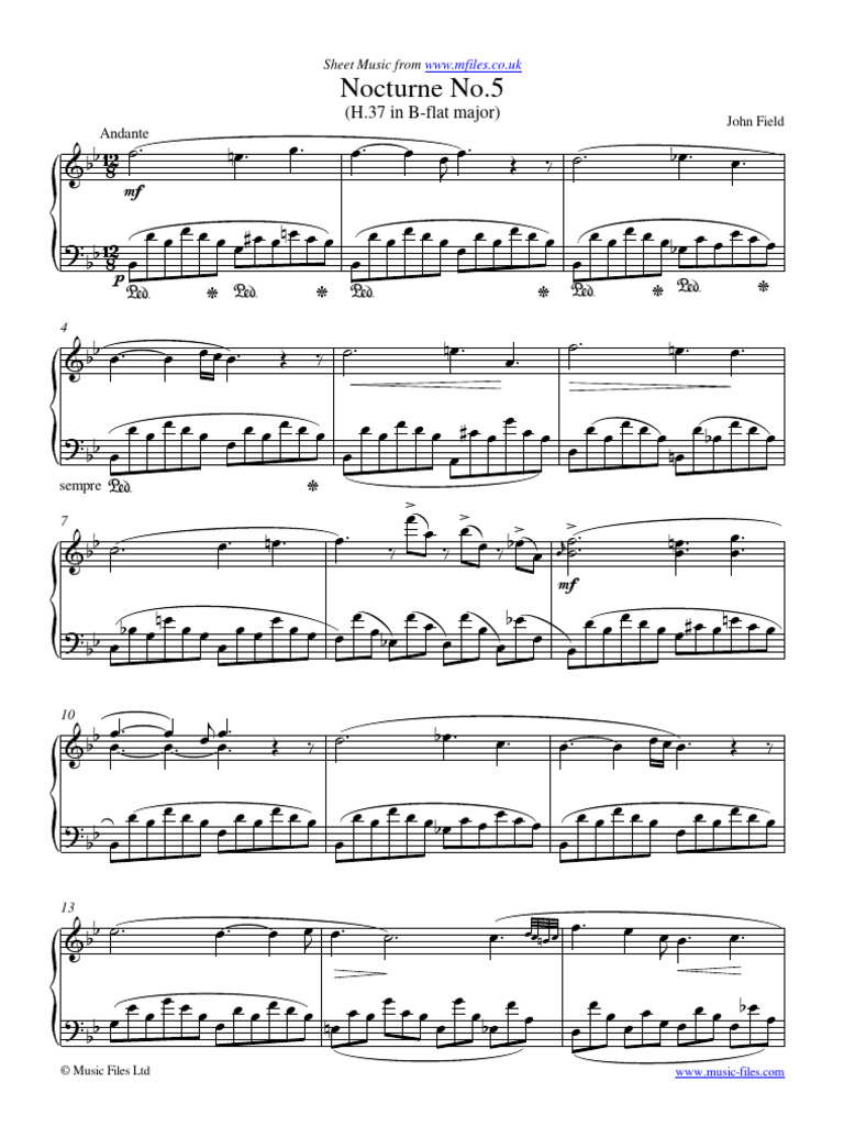 john-field-nocturne-no5-b-flat | PDF