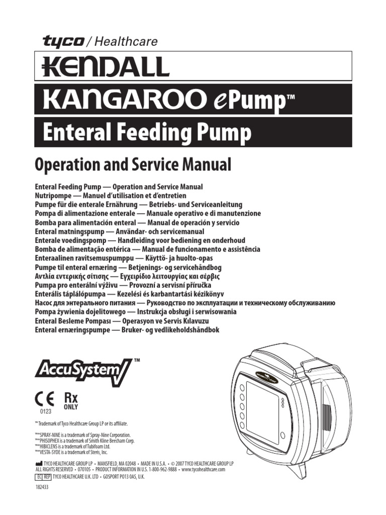 Bomba Kangaroo EPump - Manual de Uso | PDF