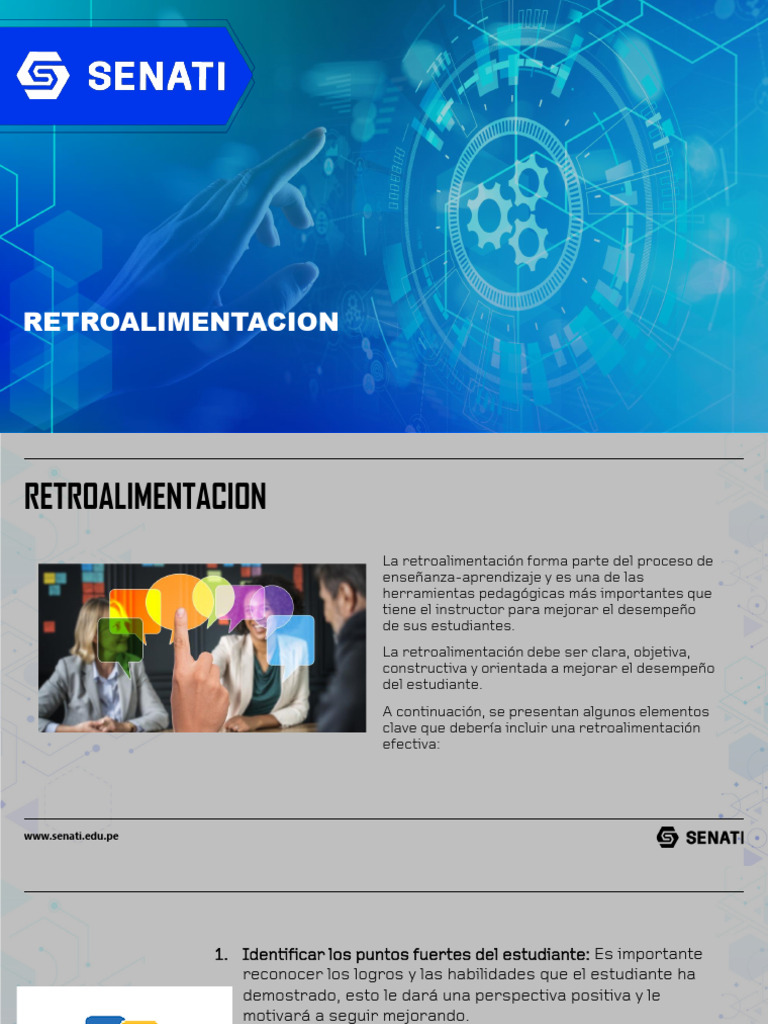 Ejemplo de Retroalimentacion | PDF