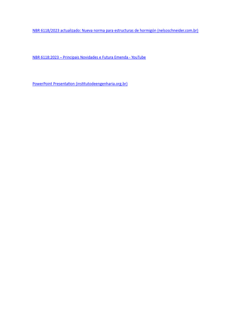 NBR 6118-2023 Liga | PDF