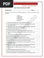 Cuestionario Scoff | PDF | Cuestionario | Desorden alimenticio