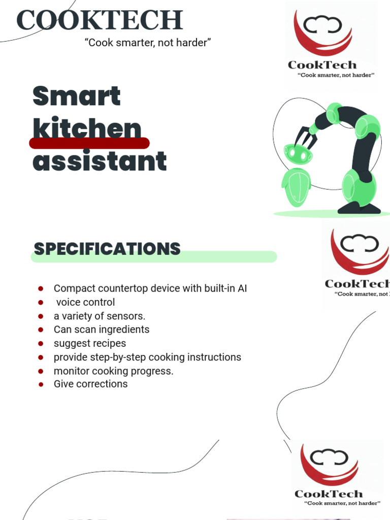 Smart Kitchen Assistant | PDF | Cooking, Food & Wine
