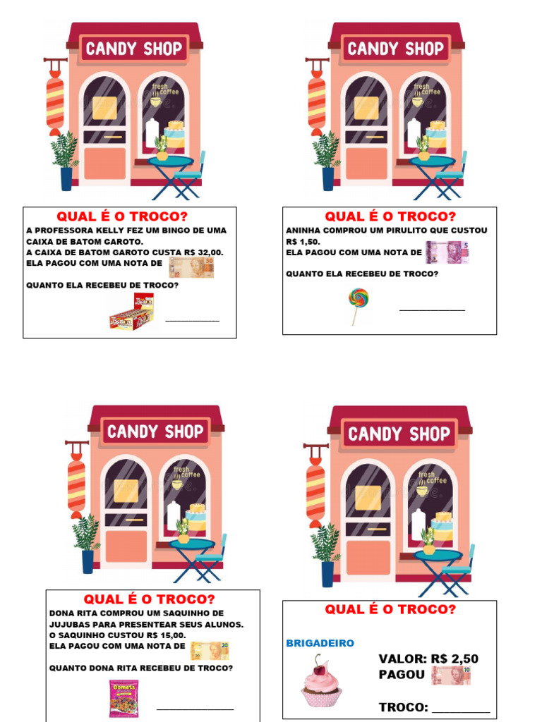 Qual É o Troco | PDF