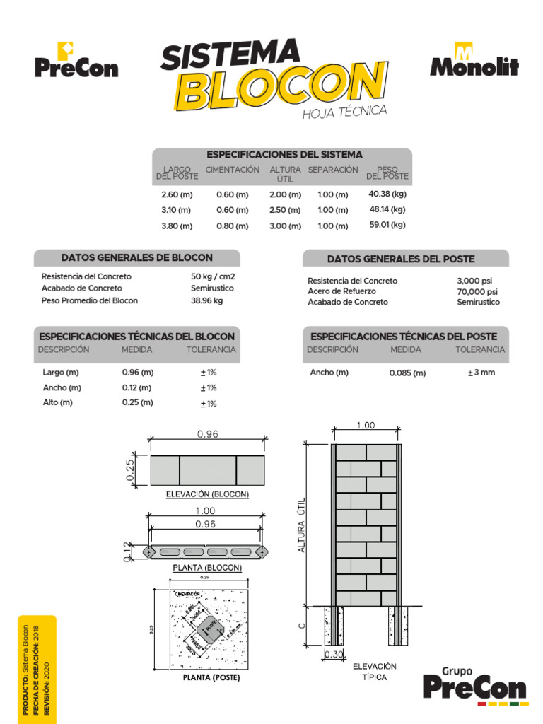 Blocon PreCon | PDF