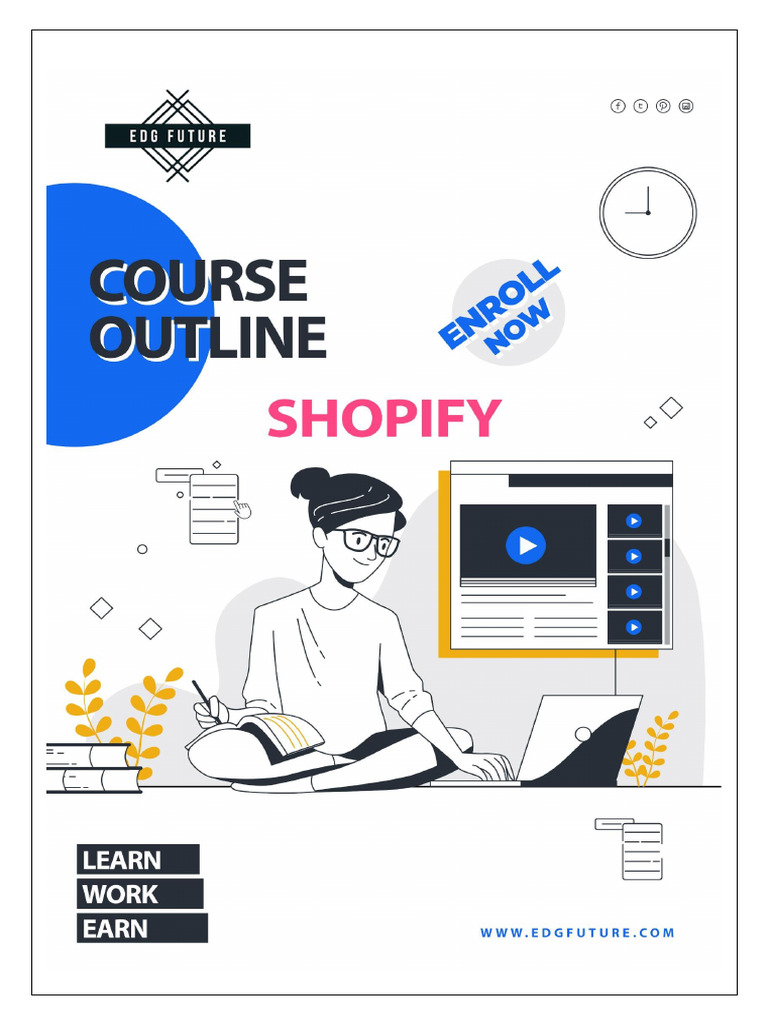 Course Oultline - Shopify 15 Days | PDF