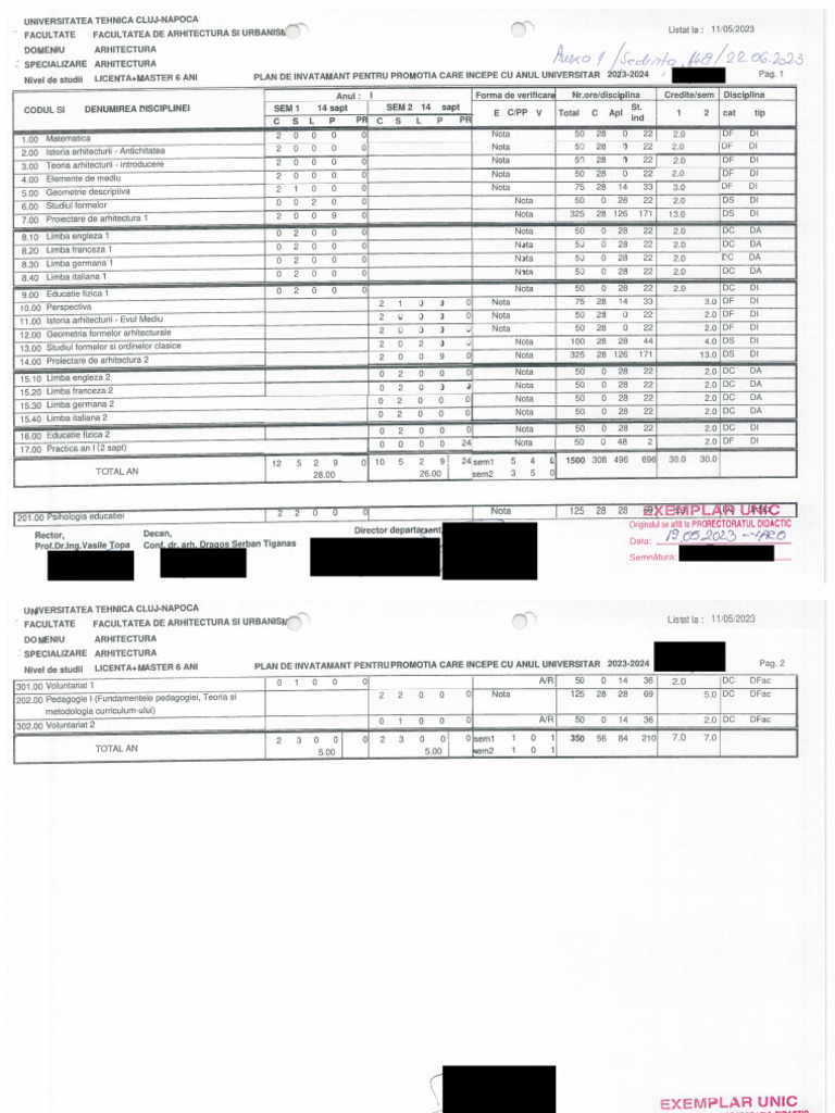 Pi Arh 2023-2024 | PDF