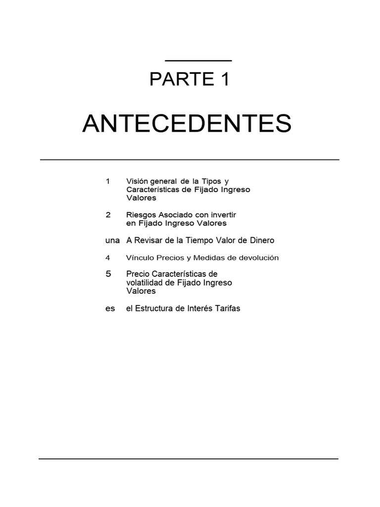Libro de Fabozzi traducida | PDF