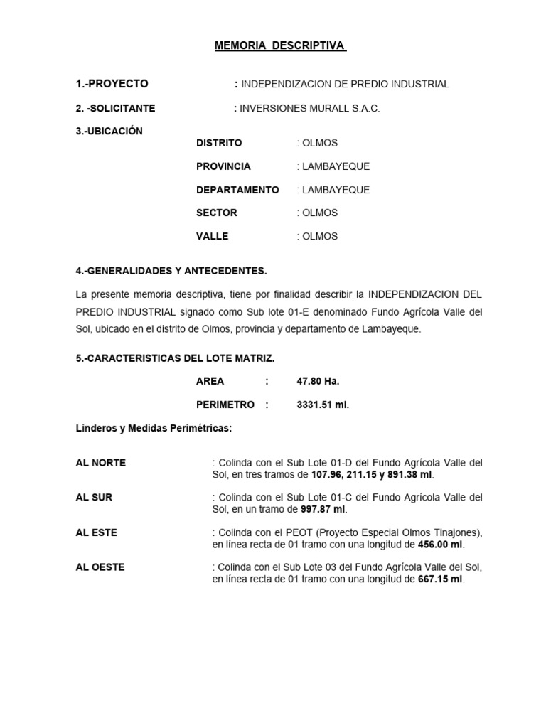 Memoria de Independizacion | PDF