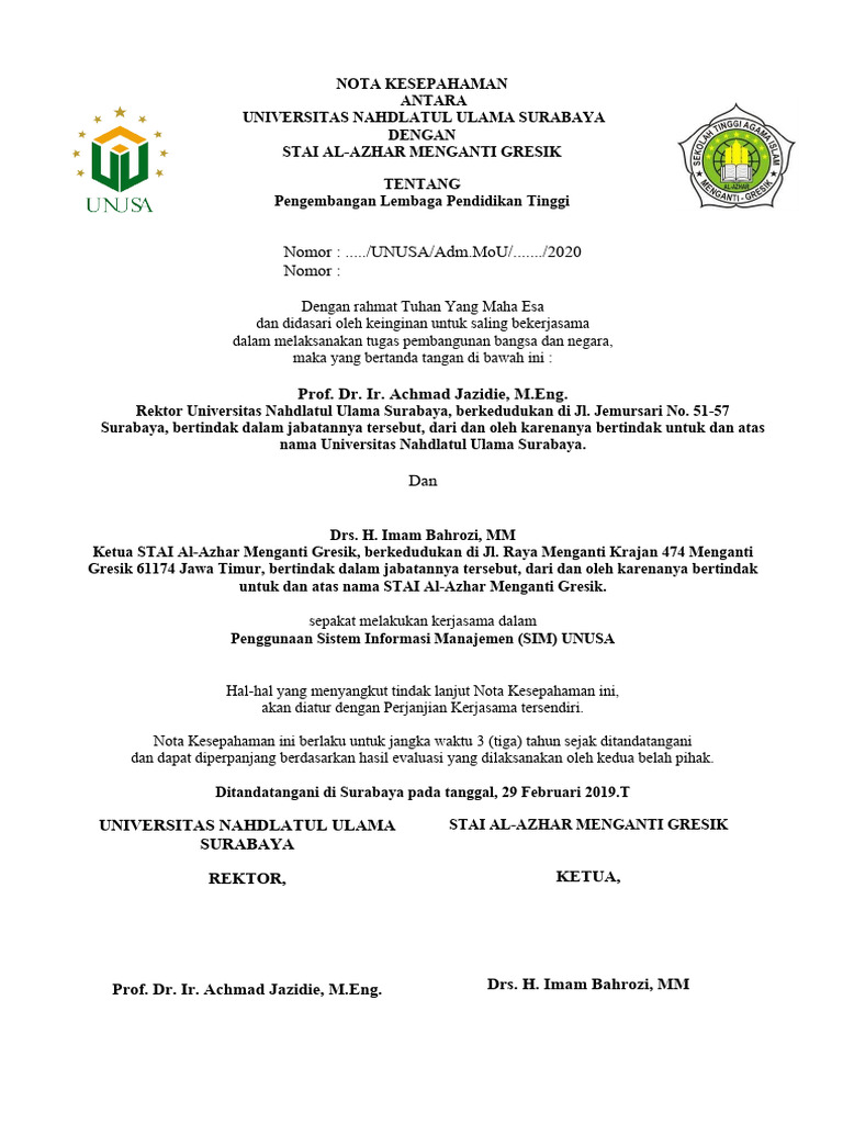 STAI Al-Azhar Menganti Gresik | PDF