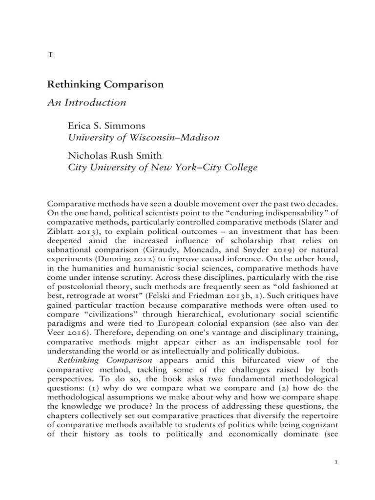 Simmons and Smith Intro | PDF