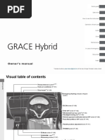 Honda Grace Specification Sheet | PDF | Engines | Land Vehicles