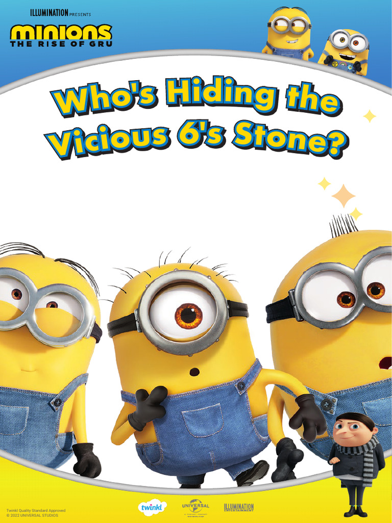 T e 1650982292 Minions Whos Hiding The Vicious 6s Stone Spag Mystery ...