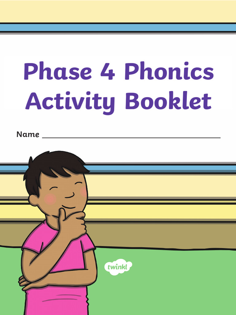 Phase 4 Phonics Activity Booklet | PDF