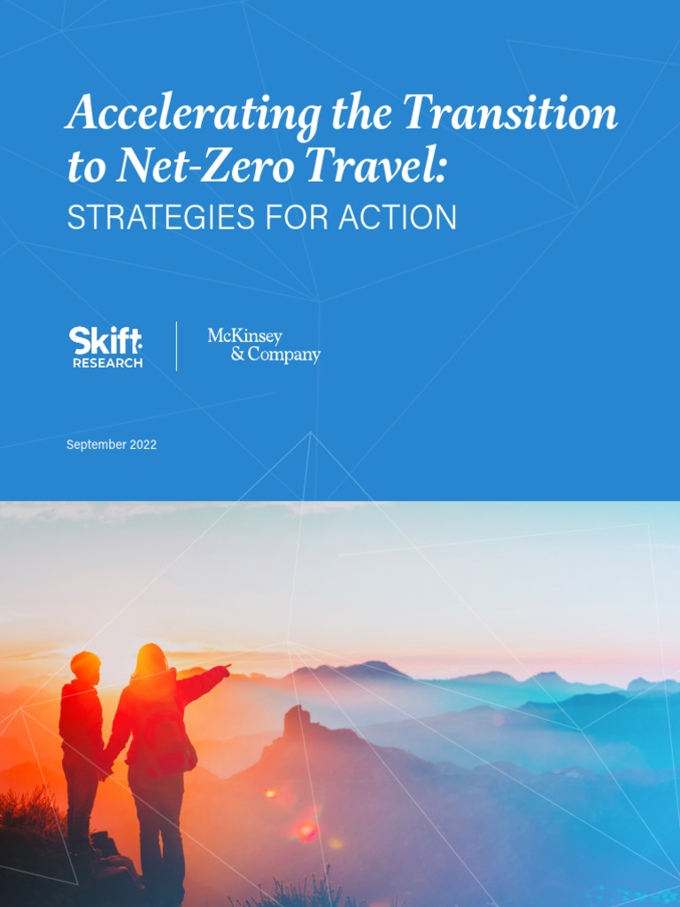Accelerating The Transition To Net Zero Travel Strategies For Action ...