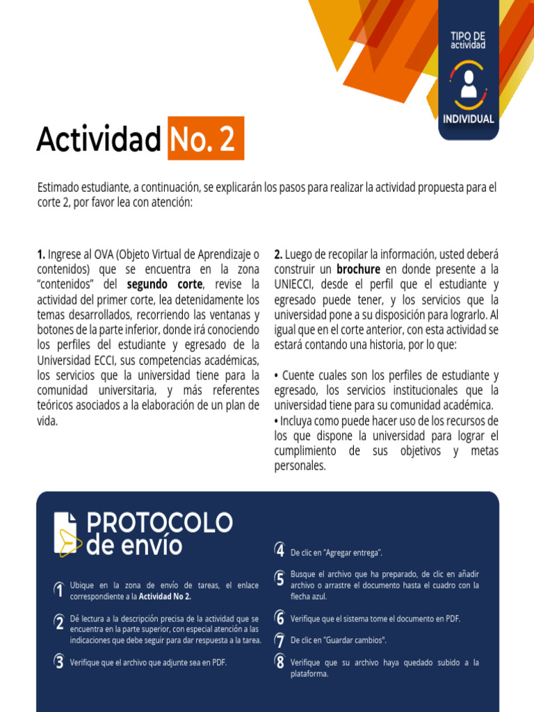 02.catedra ECCI ACT 2 | PDF | Evaluación | Informática