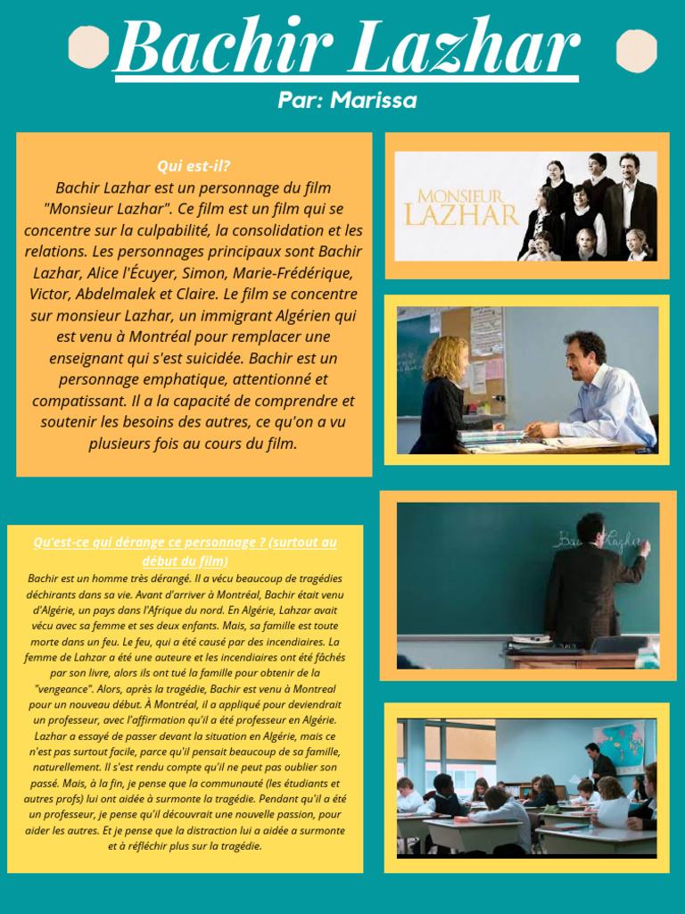 Monsieur Lazhar | PDF