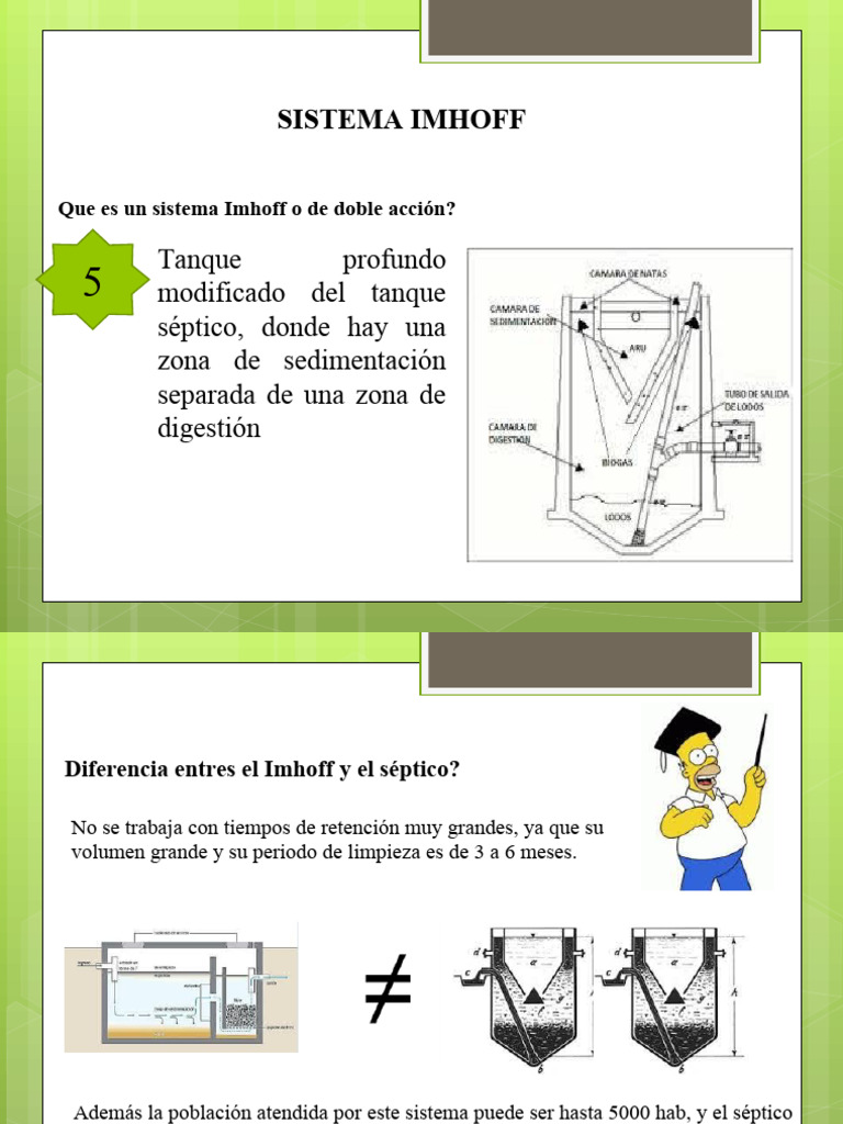 CLASE 9 Tanques Imhoff 2021 | PDF | Hogar, jardinería y bricolaje ...