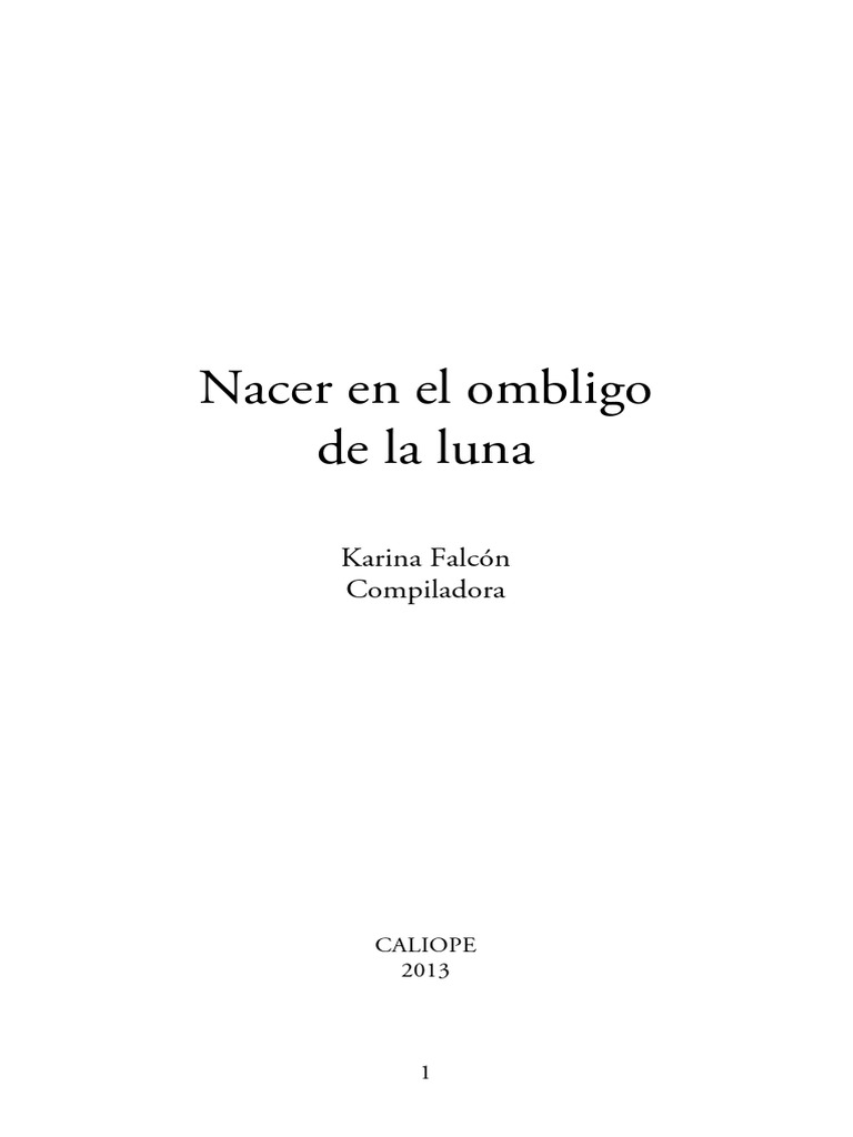 Nacer-En-El-Ombligo de La Luna | PDF