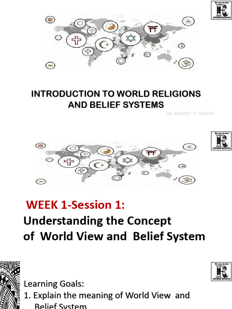 IWRBS WEEK1 Lesson-1-3 | PDF | God | Deities