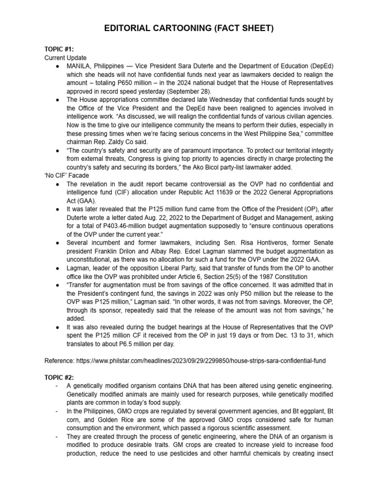 Editorial Cartooning | PDF