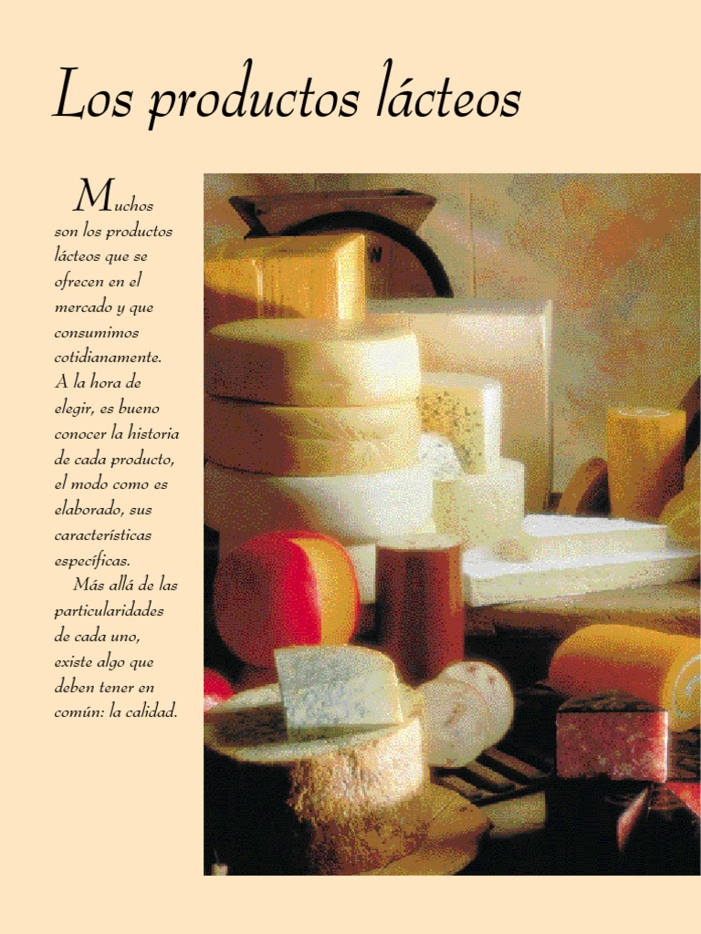 Los productos lácteos | PDF