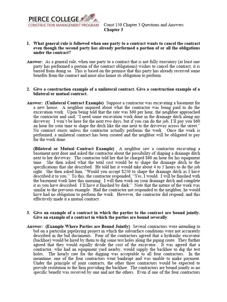 Chapter 3 Questions and Answers | PDF | Lease | Debt