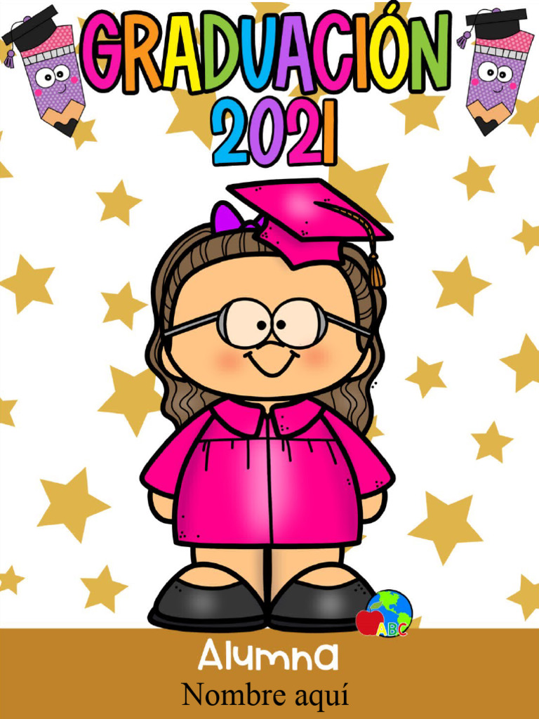 Portadas Folder Graduación - EDITABLE | PDF