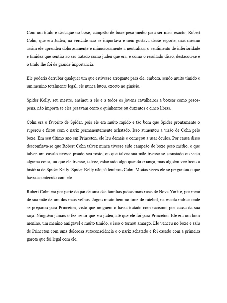Com Um Titulo e Destaque No Boxe | PDF Com Um Titulo e Destaque No Boxe | PDF