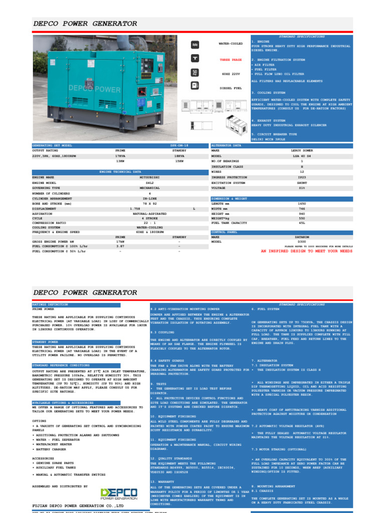 Datasheet Grupo | PDF | Engines | Diesel Engine