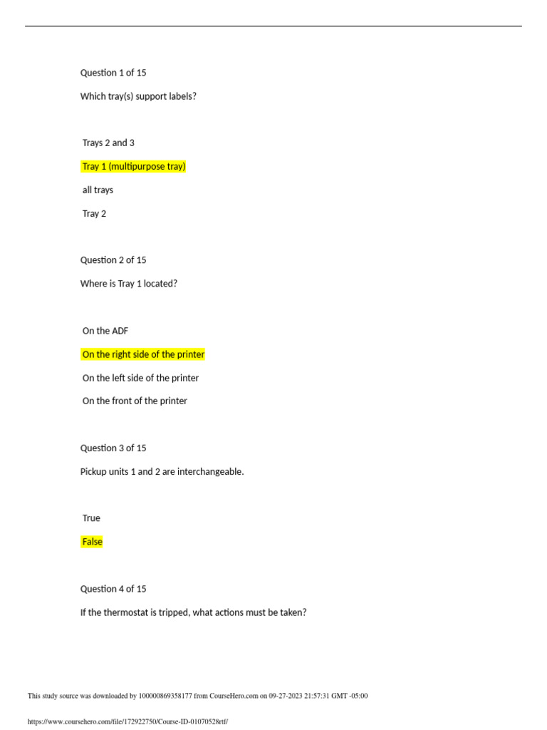 Course ID 01070528 | PDF | Manufactured Goods | Office Work