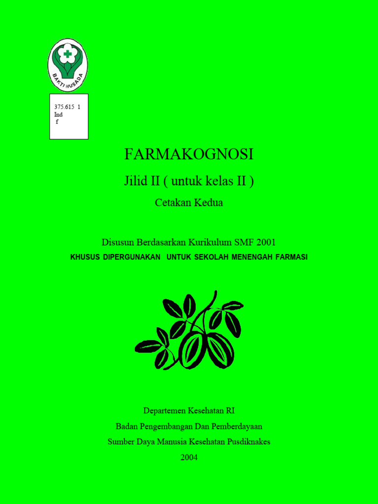 Farmakognosi Jilid 2 | PDF