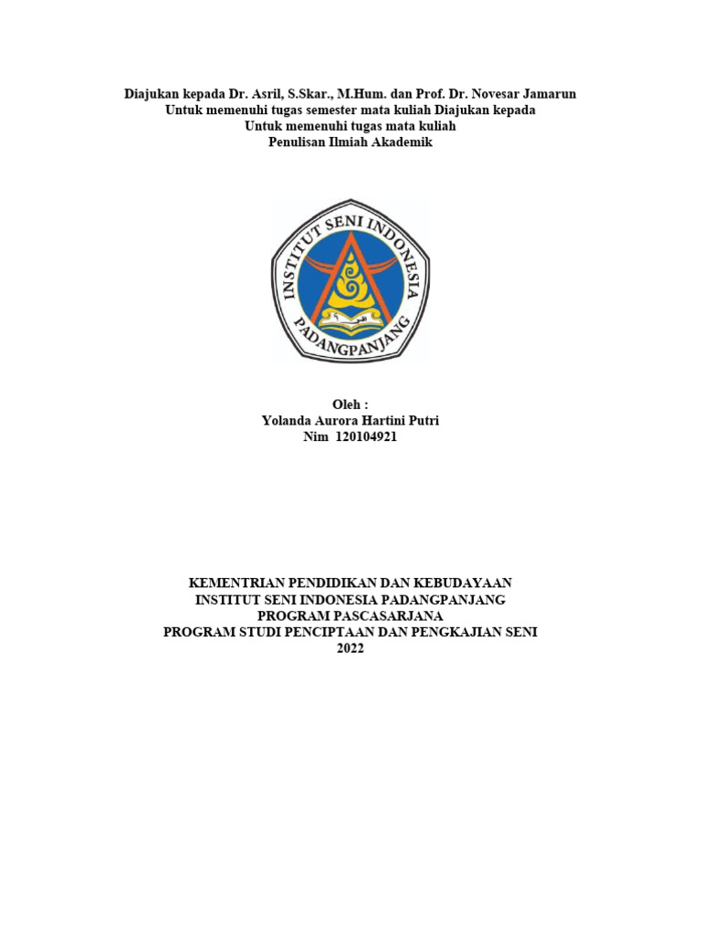 jurnal yolanda aurora hartini putri | PDF