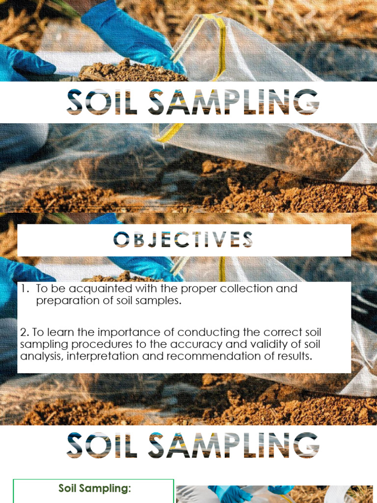 Soil Sampling | PDF