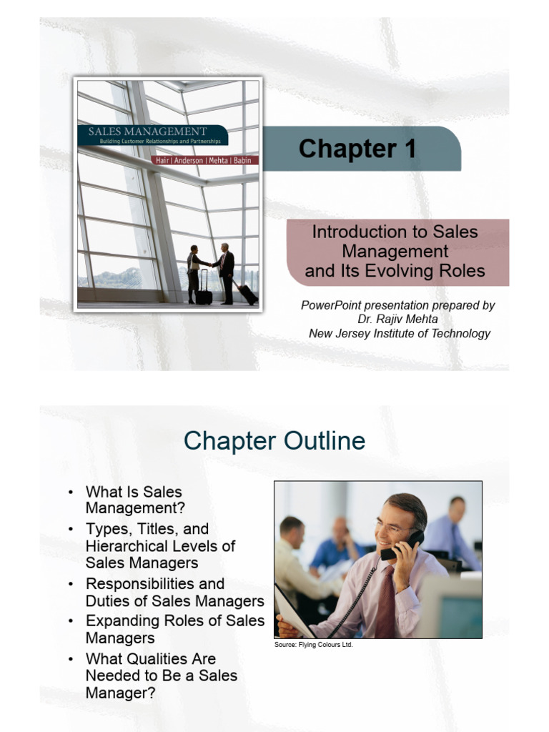 Chapter1 - ch-01 - Introduction To Sales Management | PDF | Sales ...