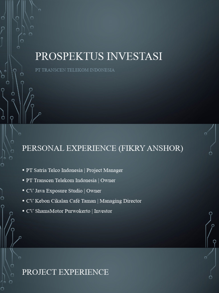 Prospektus Investasi Swap Kalimantan | PDF