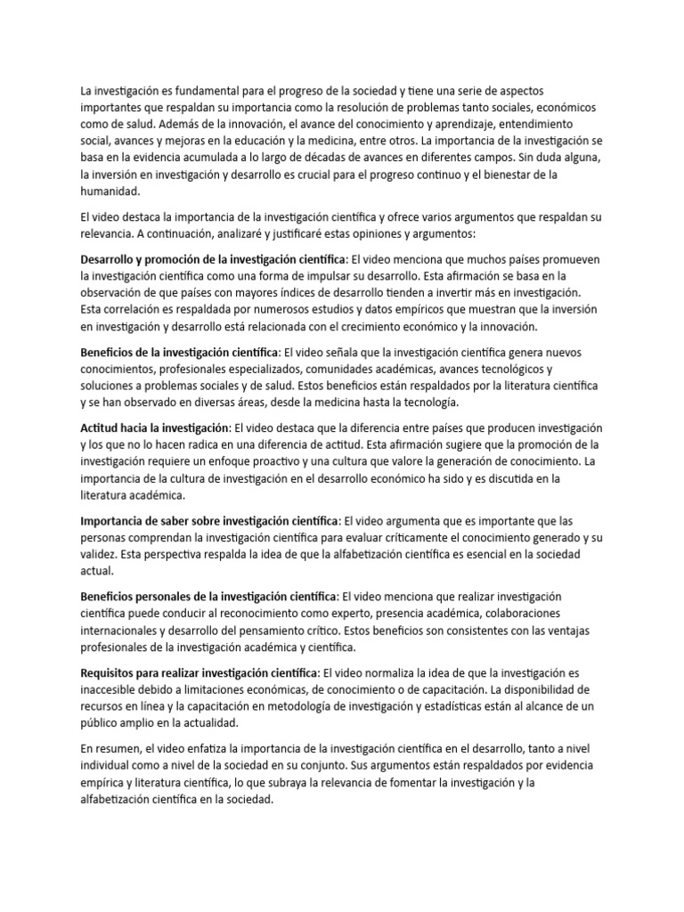 Foro 2 Inv | PDF | Método científico | Conocimiento