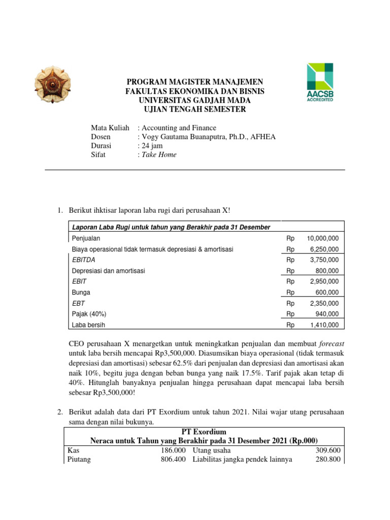 Uts Af Semba 46a 2023 | PDF