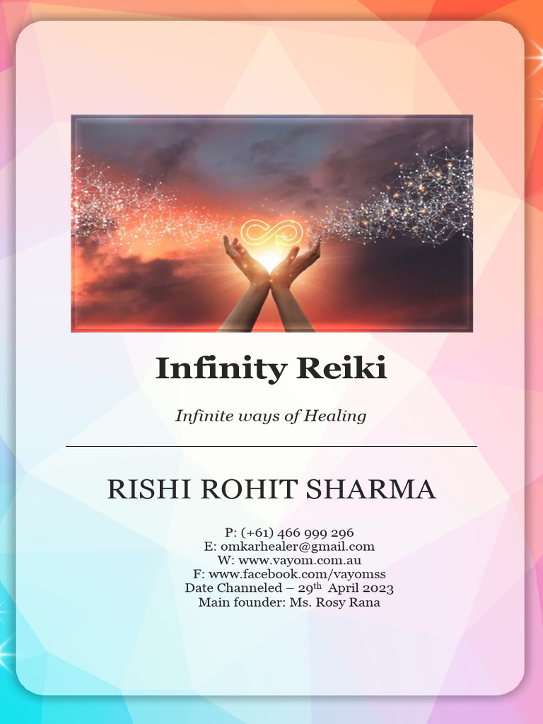 Infinity Reiki v2.9 | PDF | Career & Growth | Self-Improvement