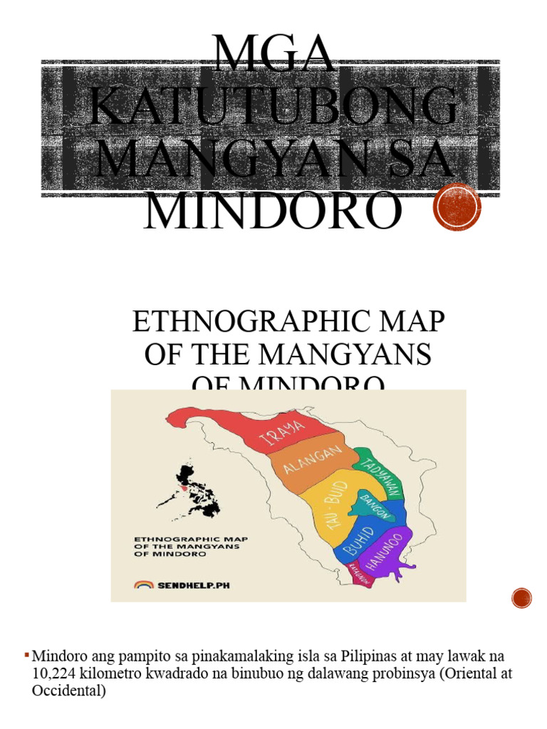 MGA Katutubong Mangyan Sa Mindoro | PDF