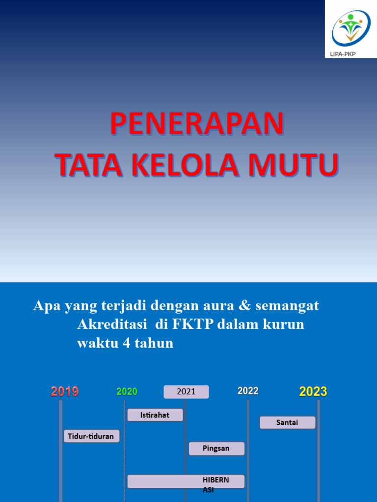 Penerapan Standar TKM | PDF