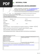 WestMARC Manual Wheelchair Referral Form v2.1 | PDF | Wheelchair ...