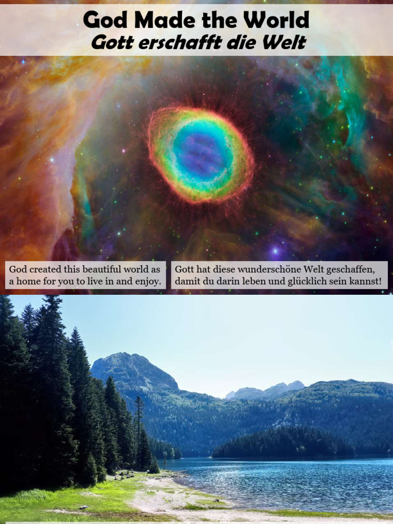 Gott Erschafft Die Welt | PDF