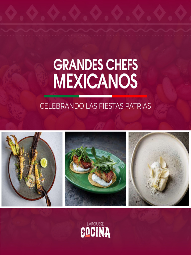 Recetario Grandes Chefs Mexicanos | PDF | Cocina, comidas y vino