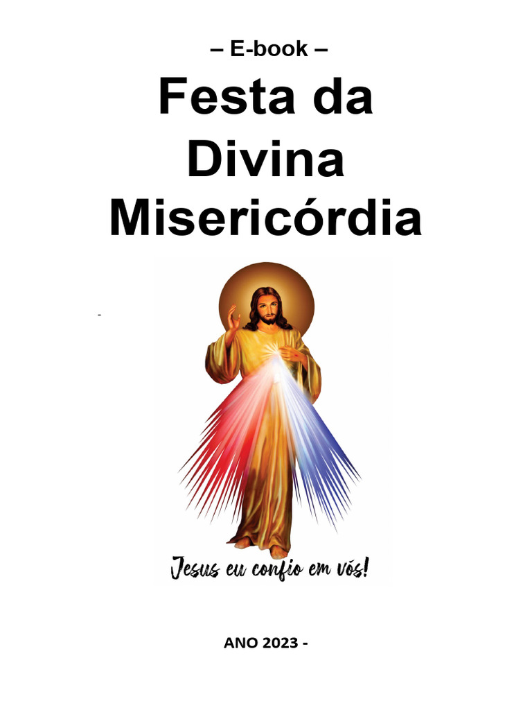 Programação da Festa da Divina Misericórdia 2023 | PDF | Rosário | Oração